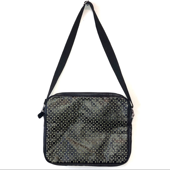 Bags | Padded Laptop Case With Cutout Design And Strap | Poshmark